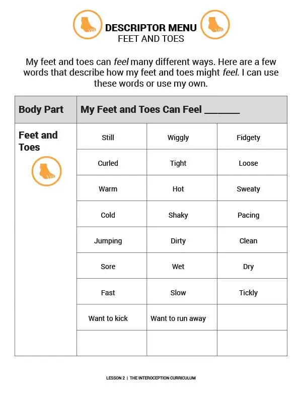 The Interoception Curriculum: A Step-by-Step Guide to Developing ...