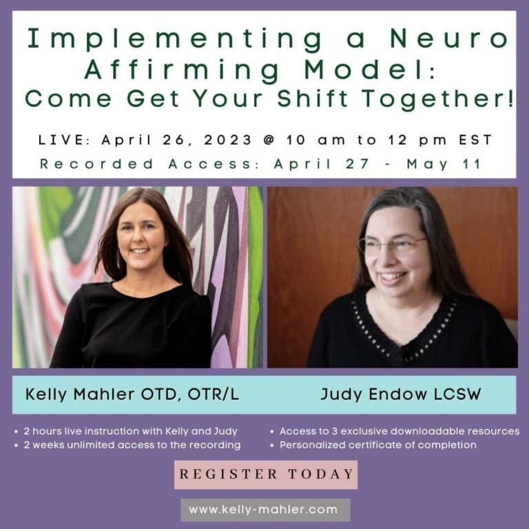 Implementing a Neuro Affirming Model | Kelly Mahler
